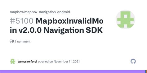 Mapboxinvalidmoduleexception In V200 Navigation Sdk · Issue 5100
