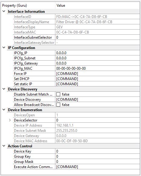 How To Set The IP Address Of A Camera In CVB Python API Common Vision Blox User Forum