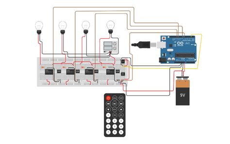 Circuit Design Ir Remote With Arduino Control High Power Circuits Tinkercad