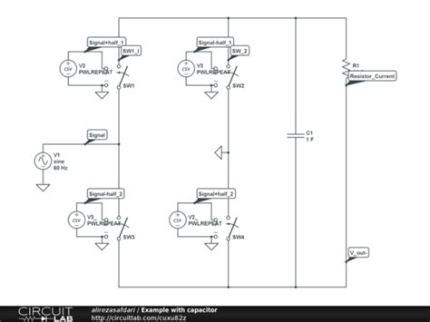 Example With Capacitor CircuitLab