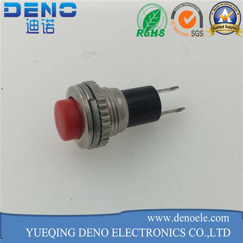 Electric Torch Push Button Switch Lock Switch China Self Locking