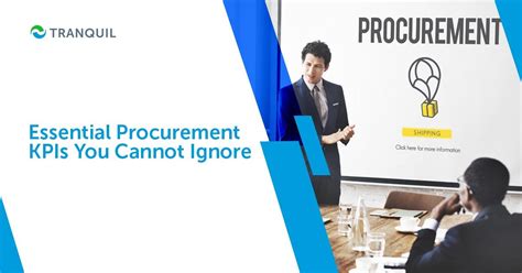 Essential Procurement KPIs You Cannot Ignore TRANQUIL