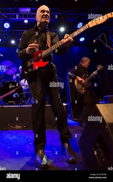 Former Dr Feelgood Guitarist Wilko Johnson Performing Live On Stage In