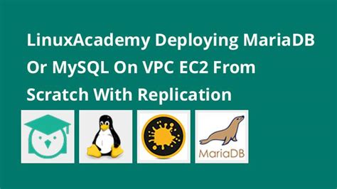 آموزش استقرار mariadb یا mysql در vpc ec2 از scratch با replication