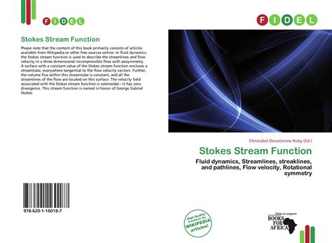 Stokes Stream Function 978 620 1 16018 7 6201160183 9786201160187