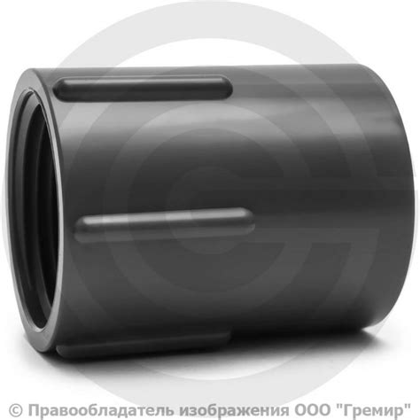 Муфта ПВХ серая под клеевое соединение Дн 32х1" Ру16 ВР напорная ...