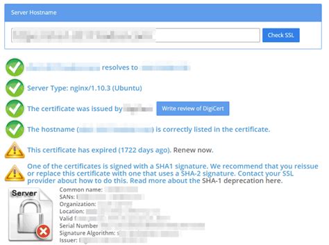Invalid Ssl Certificate How To Solve Supporthost