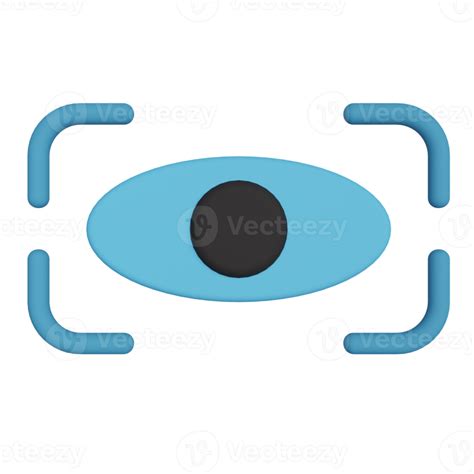 Biometric Eye Scan 3d Illustration 10161591 Png