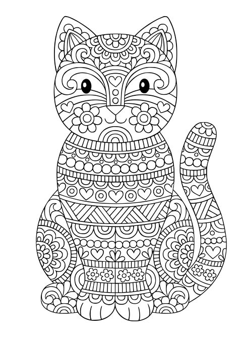 Раскраски мандала животные (Много фото) - drawpics.ru
