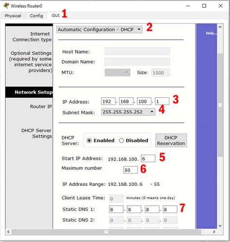 Cara Konfigurasi DHCP Pada Server Router Access Point Dan Switch Di Packet Tracer