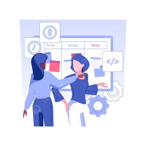 Kanban Board Isolated Concept Vector Illustration Concept Daily Progress Png And Vector With