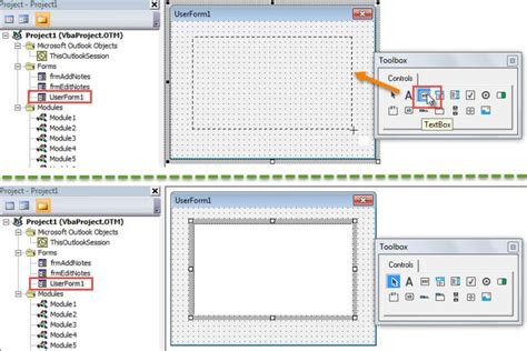 How To Effectively Add Notes To Outlook Emails Via Vba And Userform
