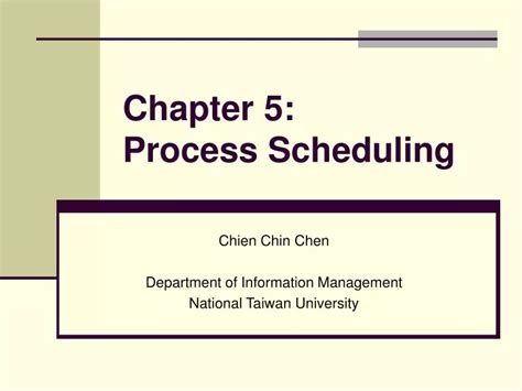 Ppt Cpu Scheduling Principles And Algorithms Powerpoint Presentation