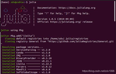 jupyter notebook 中添加 julia kernel csdn博客