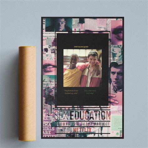 Sex Education Poster Sex Education Tv Show Poster Otis Maeve Poster