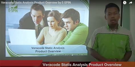 Veracode Statis Analysis Product Overview By E Spin