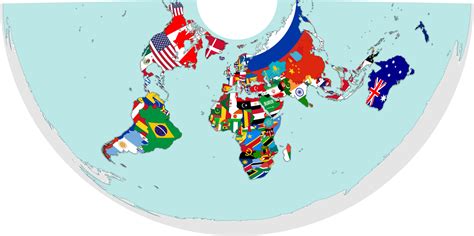 World Flags Map