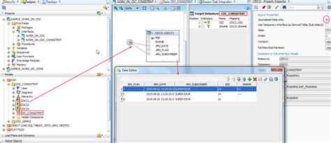 Journalized Data Is Not Loaded Into Target Table In Cdc Consistent