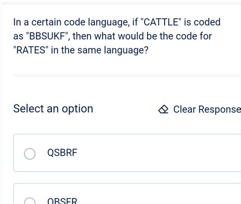 in a certain code language if cattle is coded as bbsukf then what would