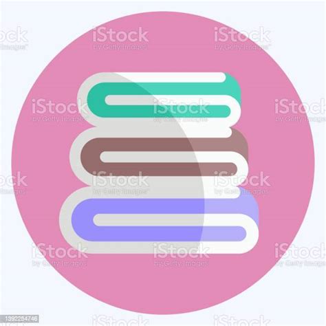 아이콘 접힌 옷 재단사 기호에 적합합니다 플랫 스타일 편집 가능한 간단한 디자인 디자인 템플릿 벡터 간단한 기호 그림 가정