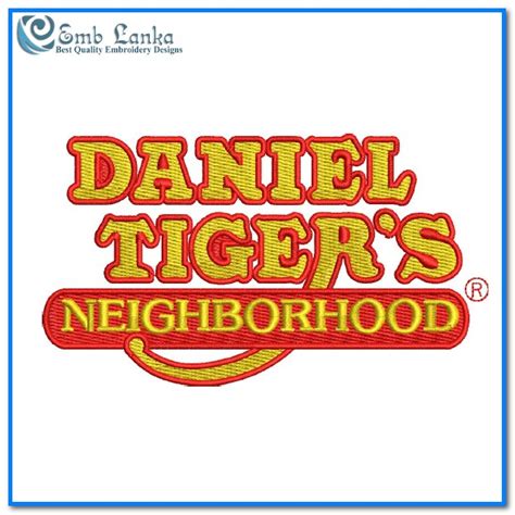 Daniel Tiger Logo Daniel Tigers Neighborhood Theme Song Single