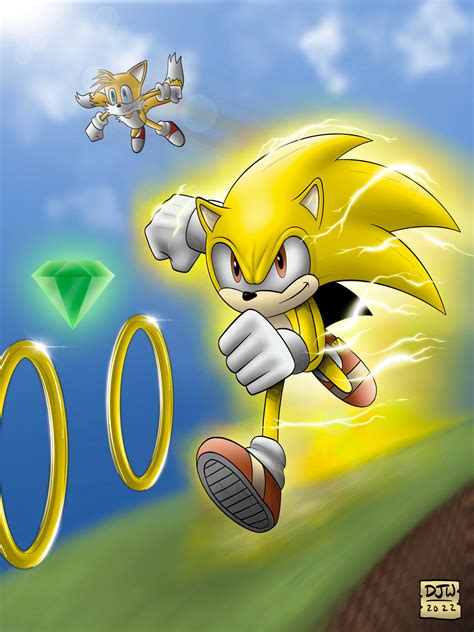 Super Tails And Super Sonic