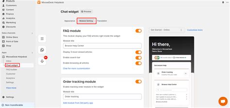 How To Set Up Redirect Buttons Within Moosedesk Widget Moosedesk