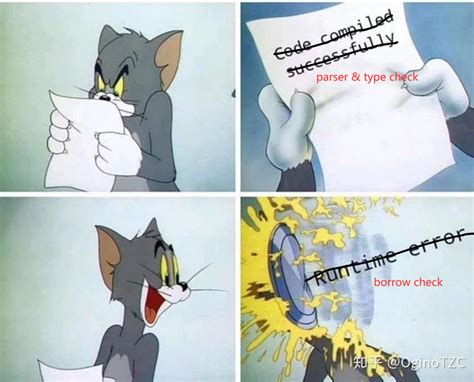 有哪些好玩的 Rust 梗图或表情包？ 知乎