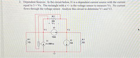 Solved Dependent Sources In The Circuit Below Il Is A Chegg