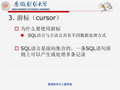第八章 数据库编程 81 嵌入式sql 82 存储过程 83 Odbc编程 管理科学与工程学院 Ppt Download