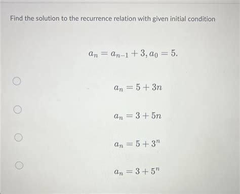 Solved Let An N N For N Find A Chegg Com