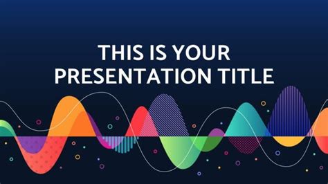 Free Waves PowerPoint Templates Google Slides Themes SlidesCarnival