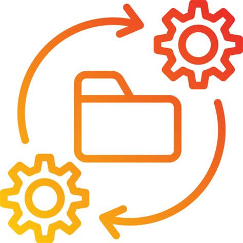 Data Synchronization Generic Gradient Icon