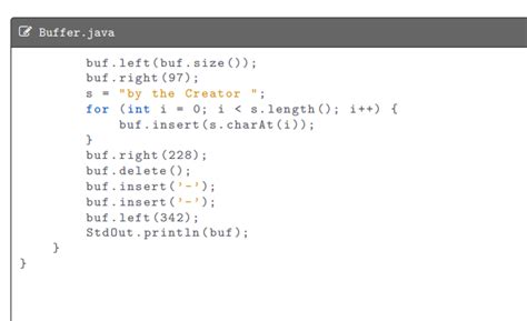 Solved Exercise 4 Text Editor Buffer Implement A Data