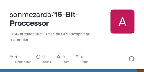 Github Sonmezarda16 Bit Proccessor Risc Architecutre Like 16 Bit