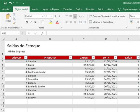 Planilha De Estoque Em Excel Guia Do Excel My Xxx Hot Girl