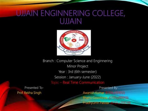 minor project 1 ppt