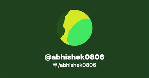 Abhishek0806 Linktree