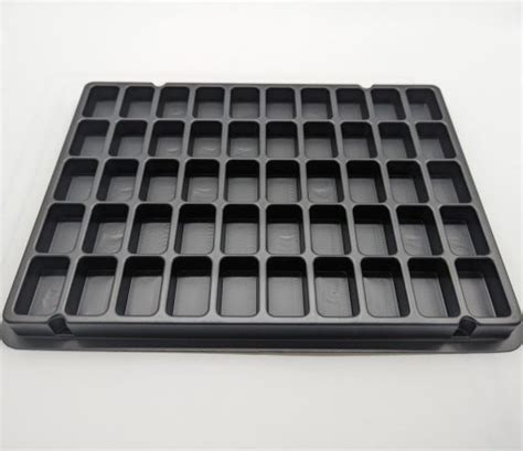 Esd Shipping Tray Rectangular Cavity 125 X 75