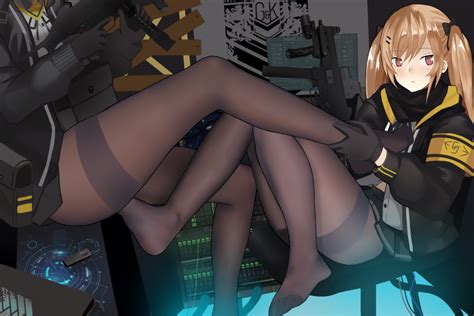 Ump And Ump Girls Frontline Drawn By Pdc Danbooru