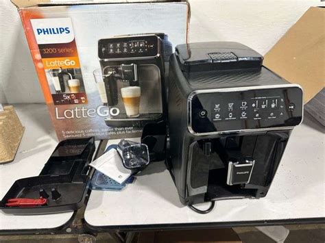 Philips 3200 Series LatteGo - Used - Lambrecht Auction, Inc.