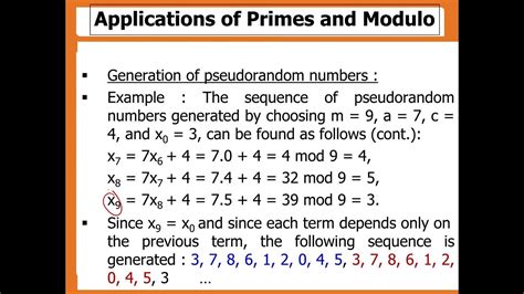 Aplikasi Number Theory Pseudorandom Number Youtube
