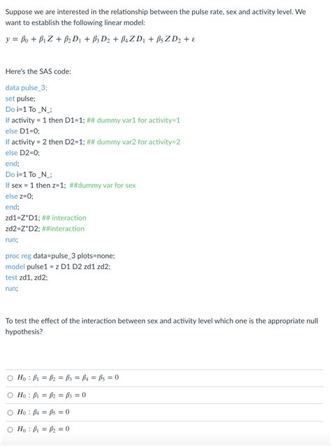 Solved Suppose We Are Interested In The Relationship Between Chegg Com