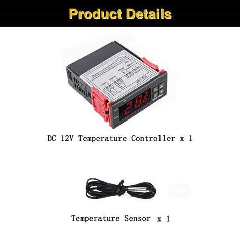 Digital Temperature Controller Thermostat Thermoregulator 10a Heater And Cooler Control Stc 1000