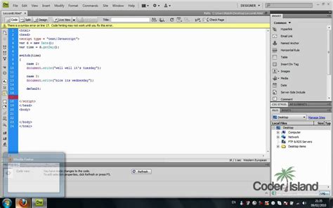 9 Javascript Tutorial Javascript Switch Statement Youtube