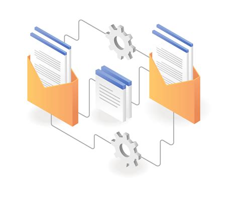 Process Email Data Network 5005095 Vector Art At Vecteezy