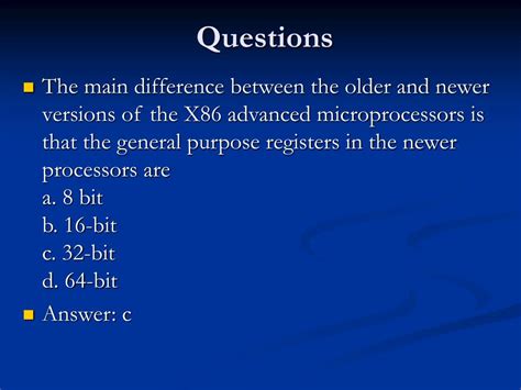 Ppt Advanced Microprocessors Powerpoint Presentation Free Download
