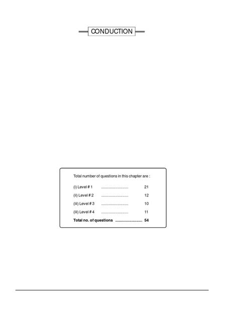 Conduction Exercise Module 3 Pdf