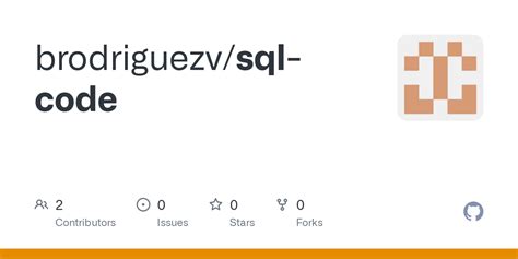 Github Brodriguezv Sql Code