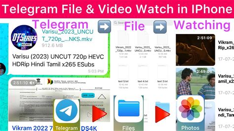 How To Download Telegram File & Videos In iPhone | Download Telegram ...